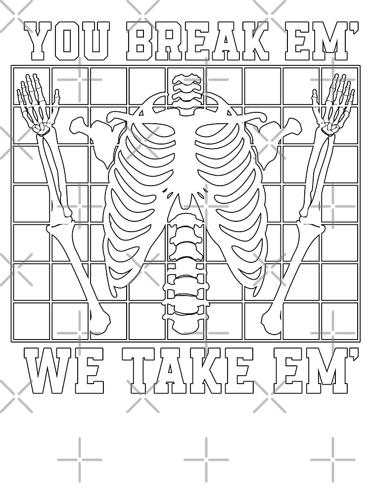 "Radiologist You Break Em We Take Em Radiology Xray" Kids T-Shirt for ...