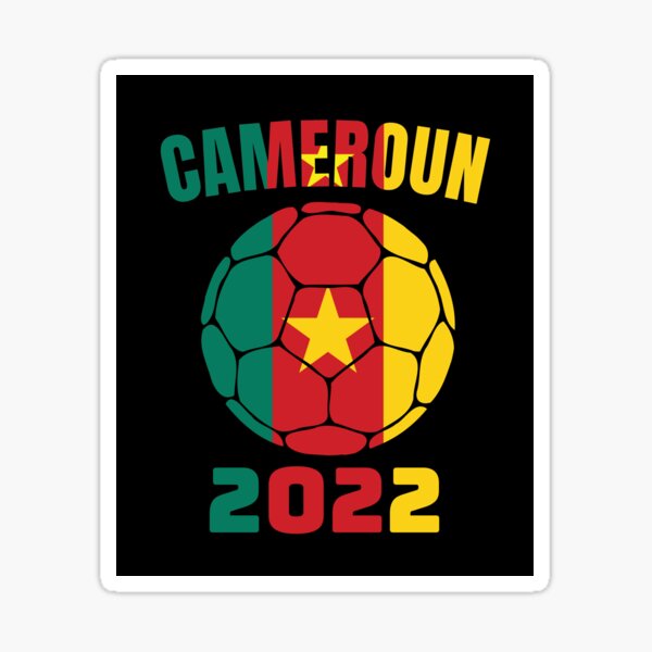 "Cameroon Football Fan" Sticker for Sale by Footballomatic | Redbubble