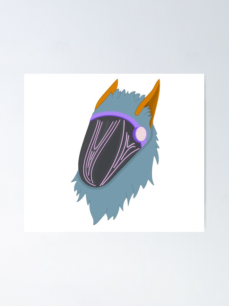 "protogen screensavers" Poster for Sale by alexishappy | Redbubble