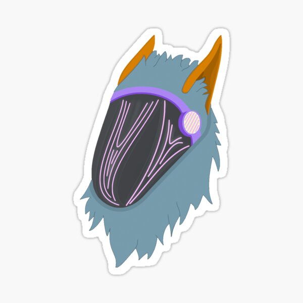 "protogen screensavers" Sticker for Sale by alexishappy | Redbubble