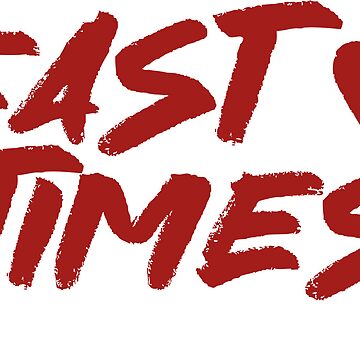 "Fast times by Sabrina carpenter" Sticker for Sale by ducking-swxn ...