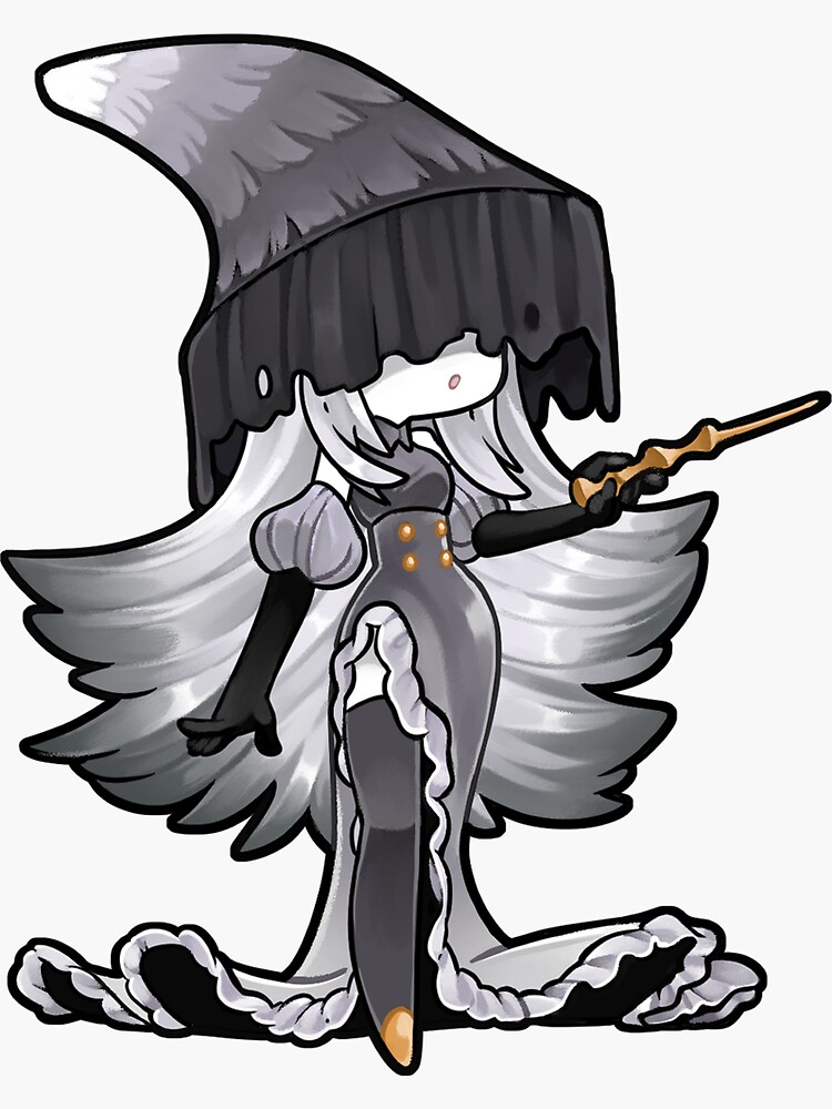 "Mushroom Witch Sable Chibi" Sticker for Sale by LilRoundPumpkin ...