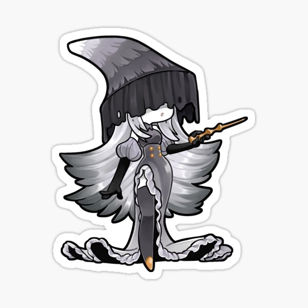 "Mushroom Witch Sable Chibi" Sticker for Sale by LilRoundPumpkin ...