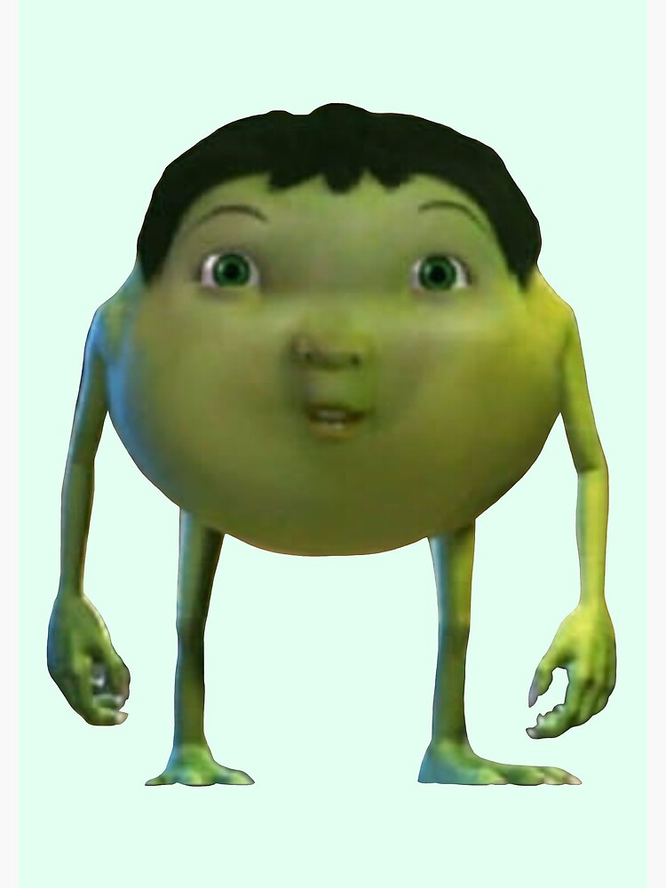 "Cursed Mike Wazowski" Journal for Sale by tttatia | Redbubble