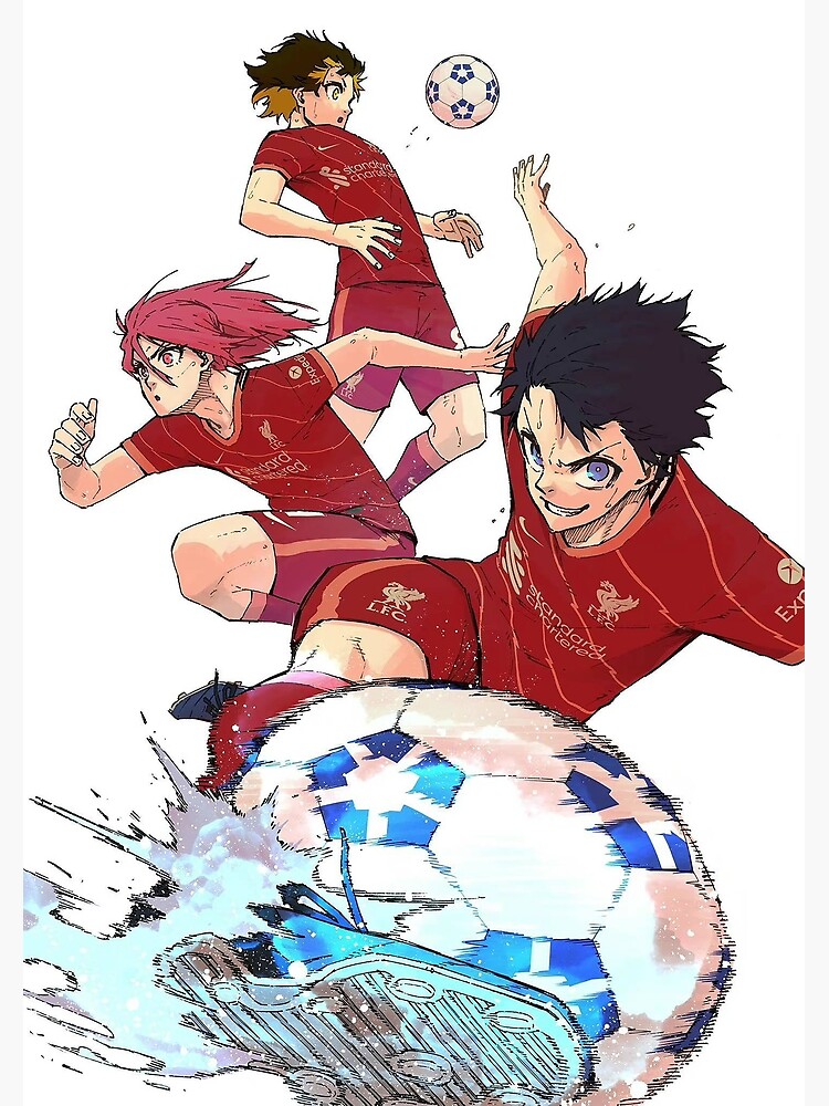 "Play Time Bachira & Isagi & Chigiri | Blue-Lock" Photographic Print ...