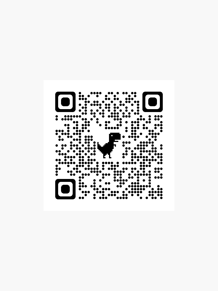 "Just a normal QR Code" Sticker for Sale by ArchCowboy | Redbubble