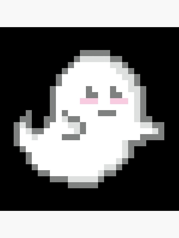 "ghost pixel | cute ghost" Poster for Sale by CkaubokerRio | Redbubble