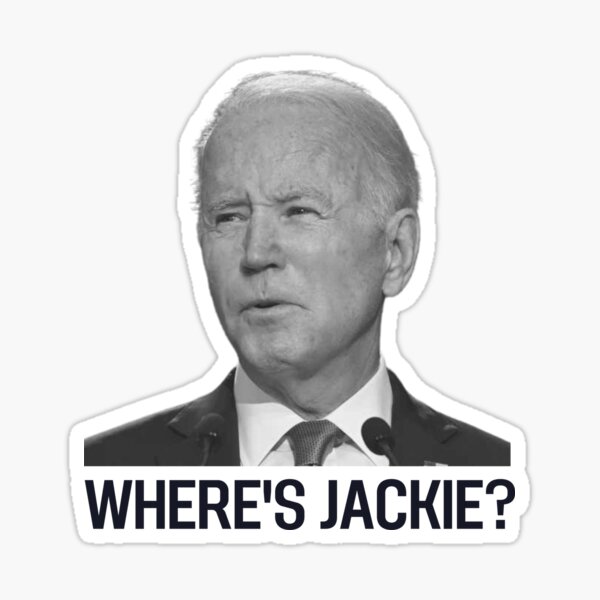 "Where's jackie?" Sticker for Sale by Kids-Stor | Redbubble