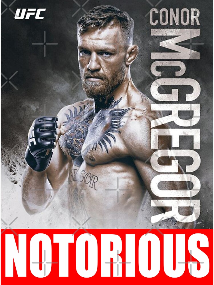 "Conor McGregor UFC the Notorious" Sticker for Sale by willdanver ...