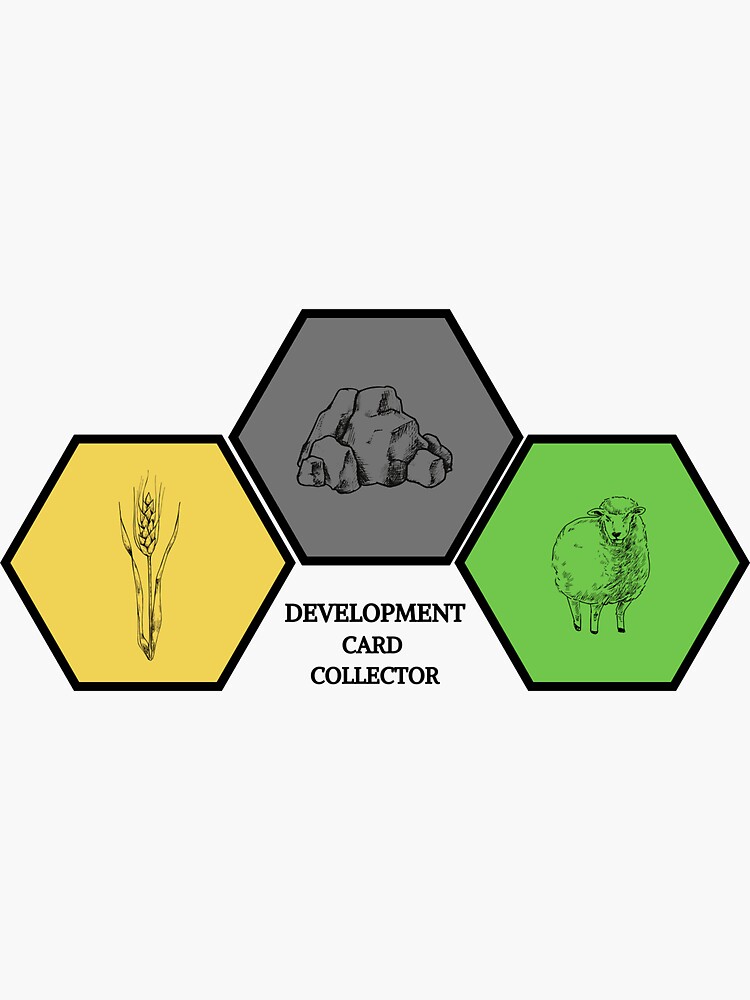 "Development Card Collector 2" Sticker for Sale by gamenighttees ...