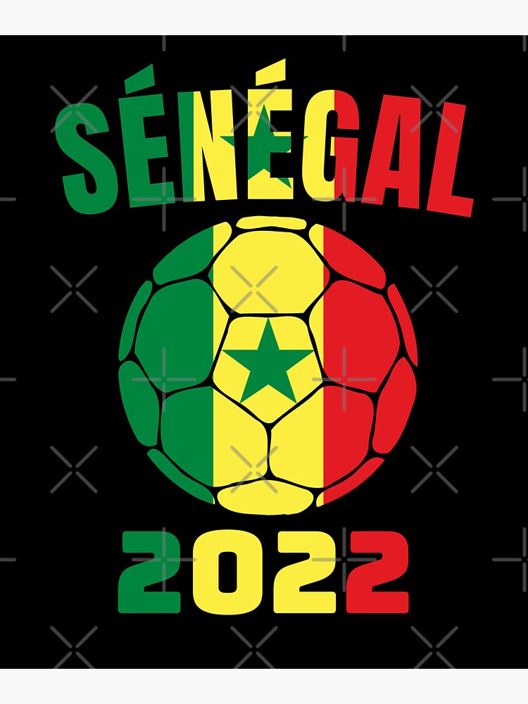 "Senegal Football" Sticker for Sale by Footballomatic | Redbubble