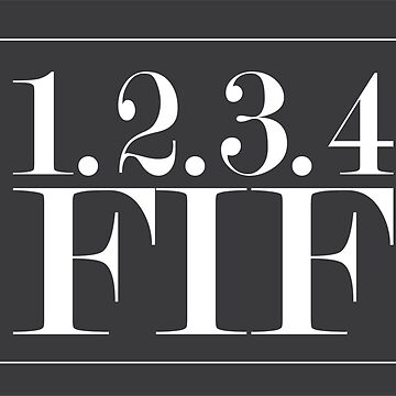 "Fif" Sticker for Sale by Marcus Handy | Redbubble