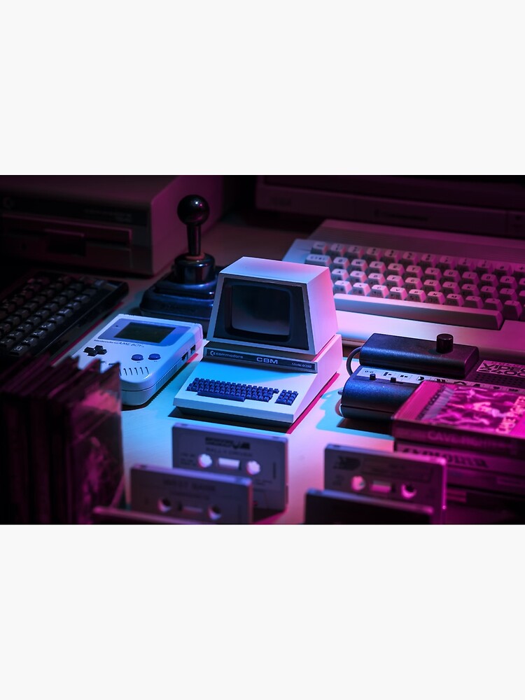 "80's Tech of the Future" Poster for Sale by WarOnGravity | Redbubble