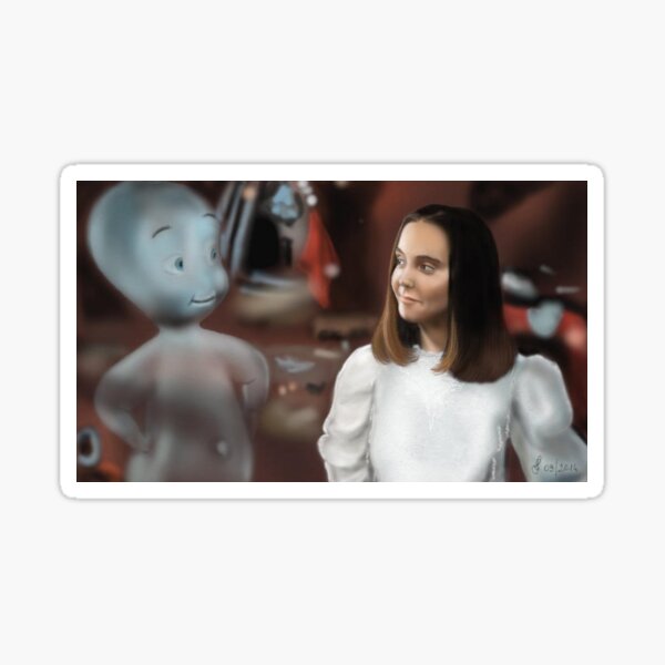 "Casper" Sticker for Sale by Saryetta | Redbubble