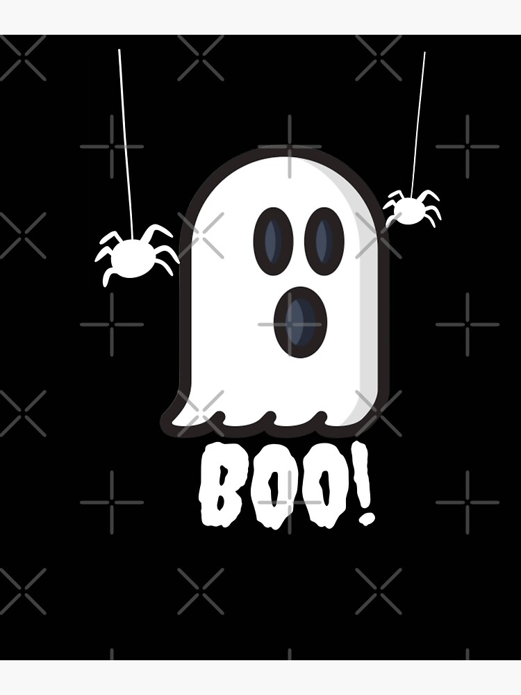 "Spooky little ghost " Poster for Sale by Rachidsoussi | Redbubble