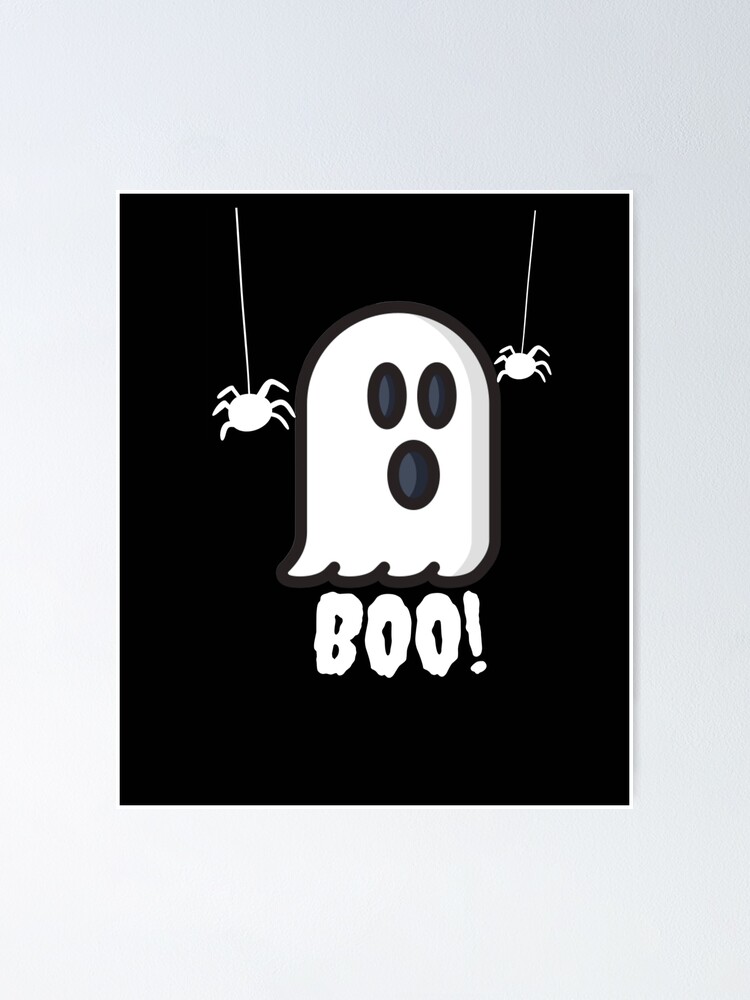 "Spooky little ghost " Poster for Sale by Rachidsoussi | Redbubble