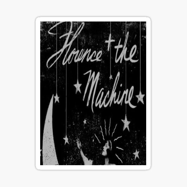 "Florence the machine" Sticker for Sale by Apreil | Redbubble