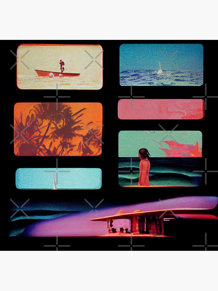 "A Sea Storyboard" Sticker for Sale by rovtobuno | Redbubble