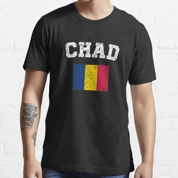 "Chadian Flag Shirt - Vintage Chad T-Shirt" T-shirt for Sale by ozziwar ...