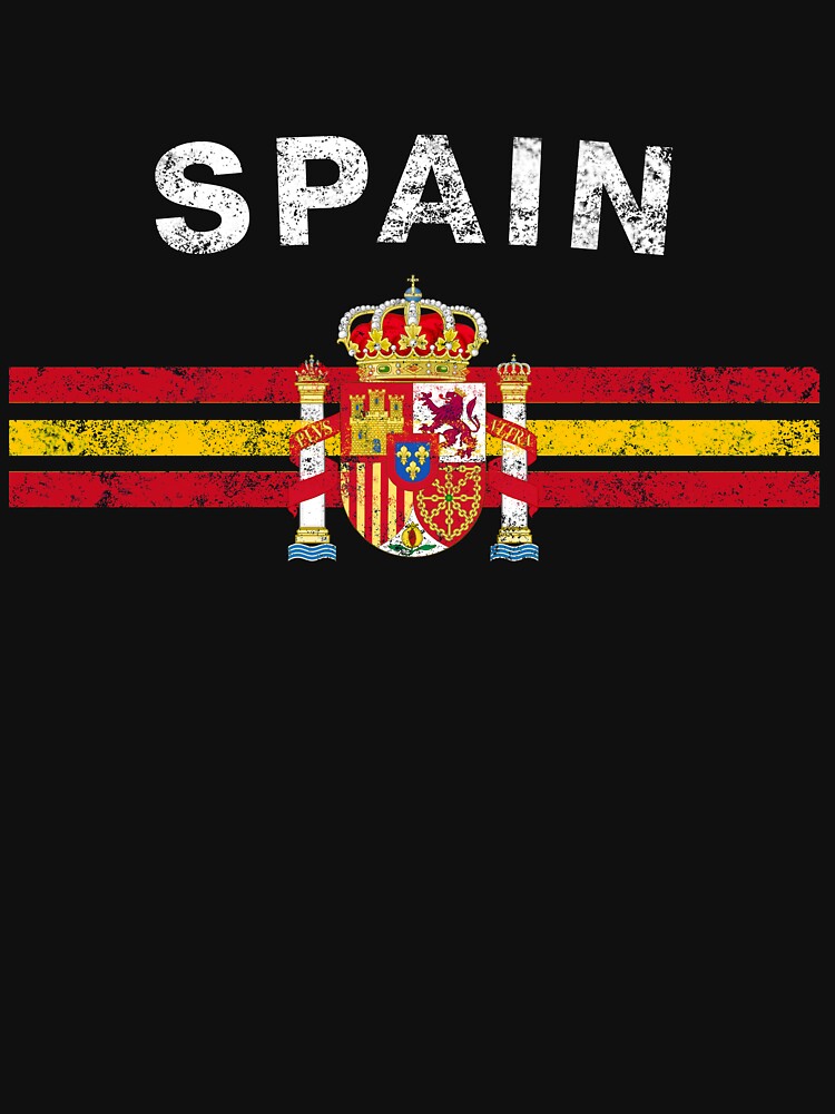 "Spaniard Flag Shirt - Spaniard Emblem & Spain Flag Shirt" T-shirt for ...
