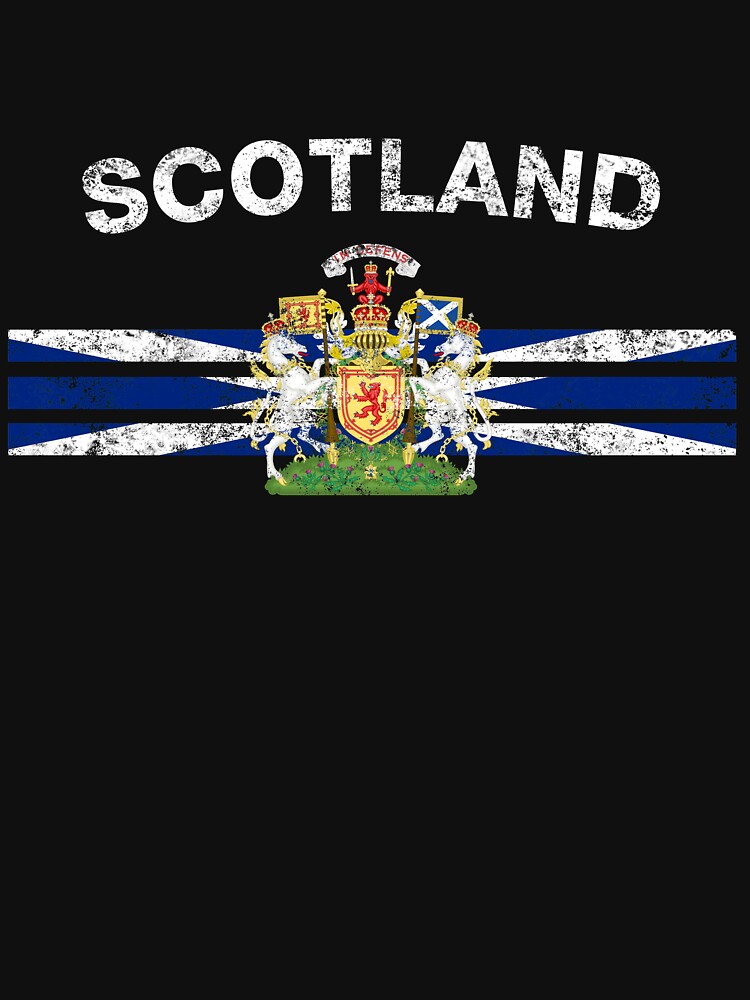 Scottish Flag Shirt Scottish Emblem And Scotland Flag Shirt Pullover Hoodie By Ozziwar Redbubble