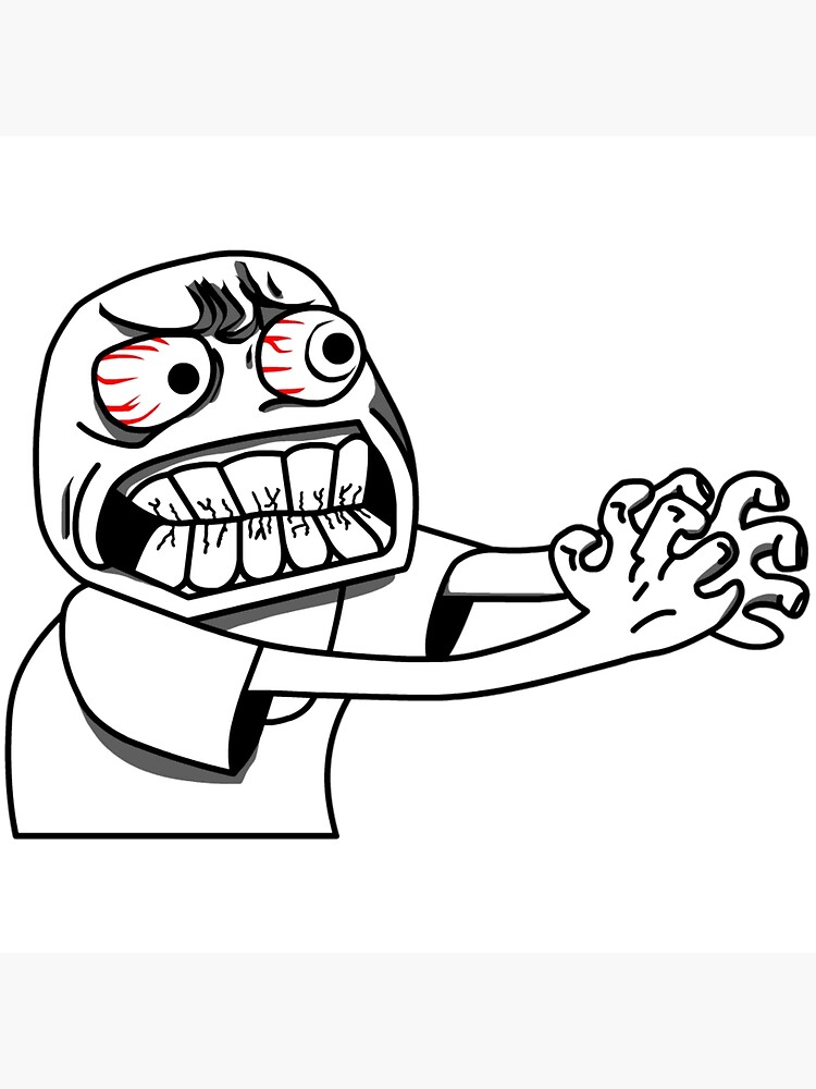 Angry Rage Memes Rage Guy Meme Pins And Buttons For Sale | Redbubble