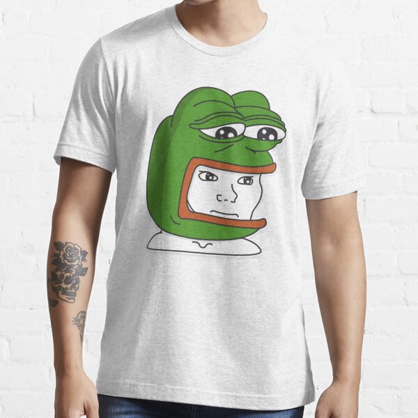 "Fake Sad Pepe Meme" T-shirt for Sale by Juanscorner | Redbubble | meme ...