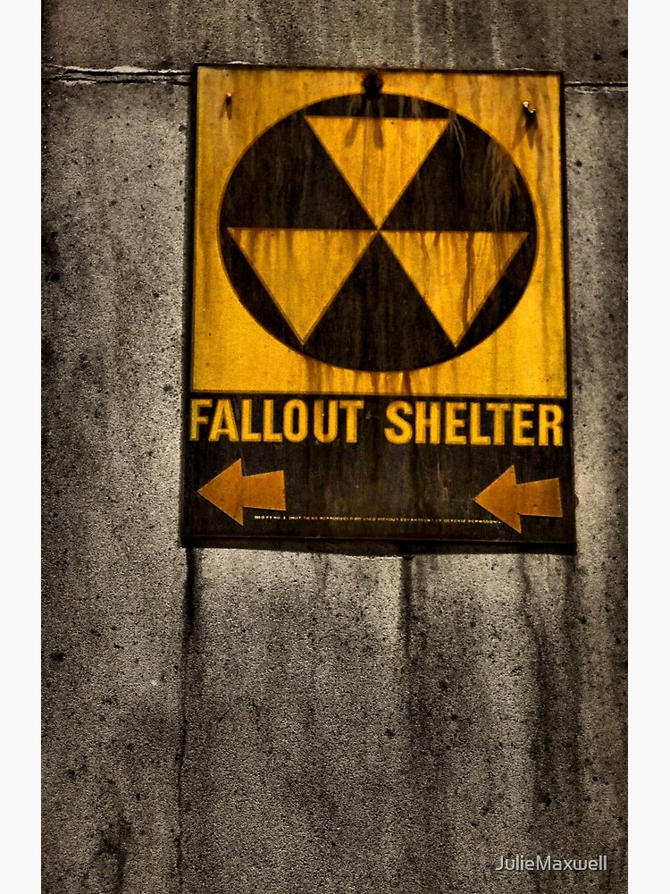 "Fallout Shelter" Poster by JulieMaxwell | Redbubble