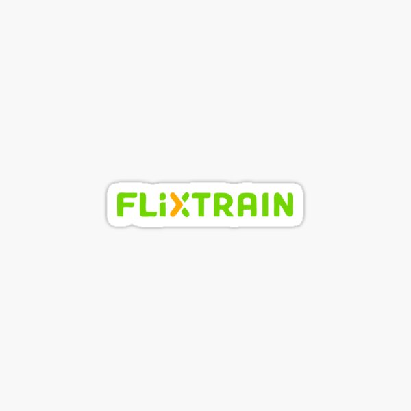 "Flixtrain-Logo" Sticker for Sale by sempakriri | Redbubble