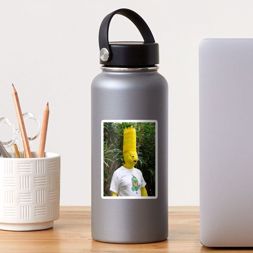 "cursed bart" Sticker for Sale by meme-stuff | Redbubble