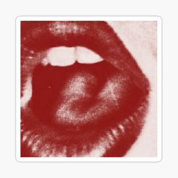 "red" Sticker for Sale by isabellagoldie | Redbubble