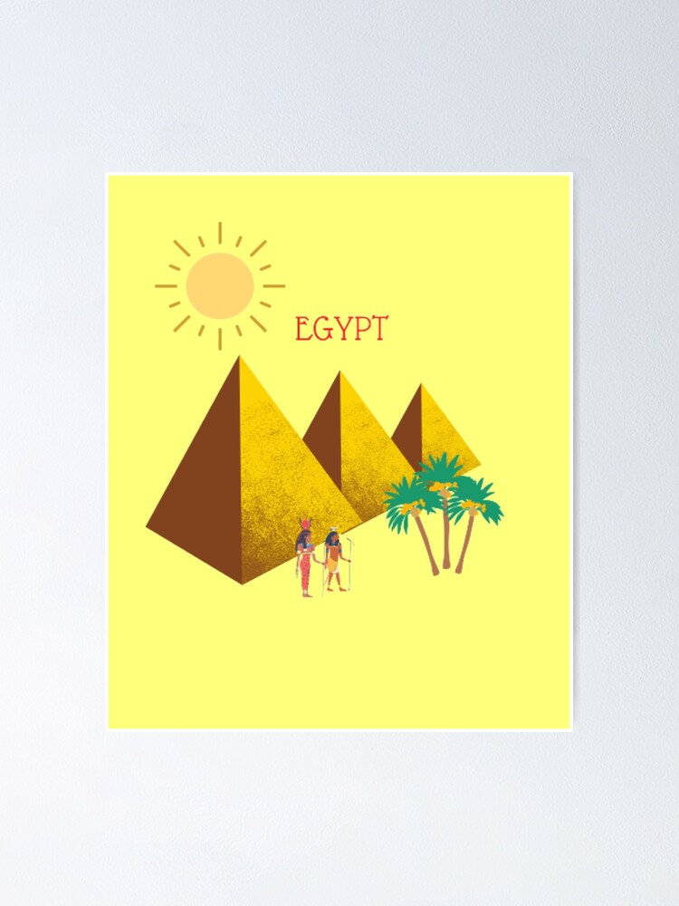 "Ancient Egyptian civilization,The pyramids " Poster for Sale by TM ...