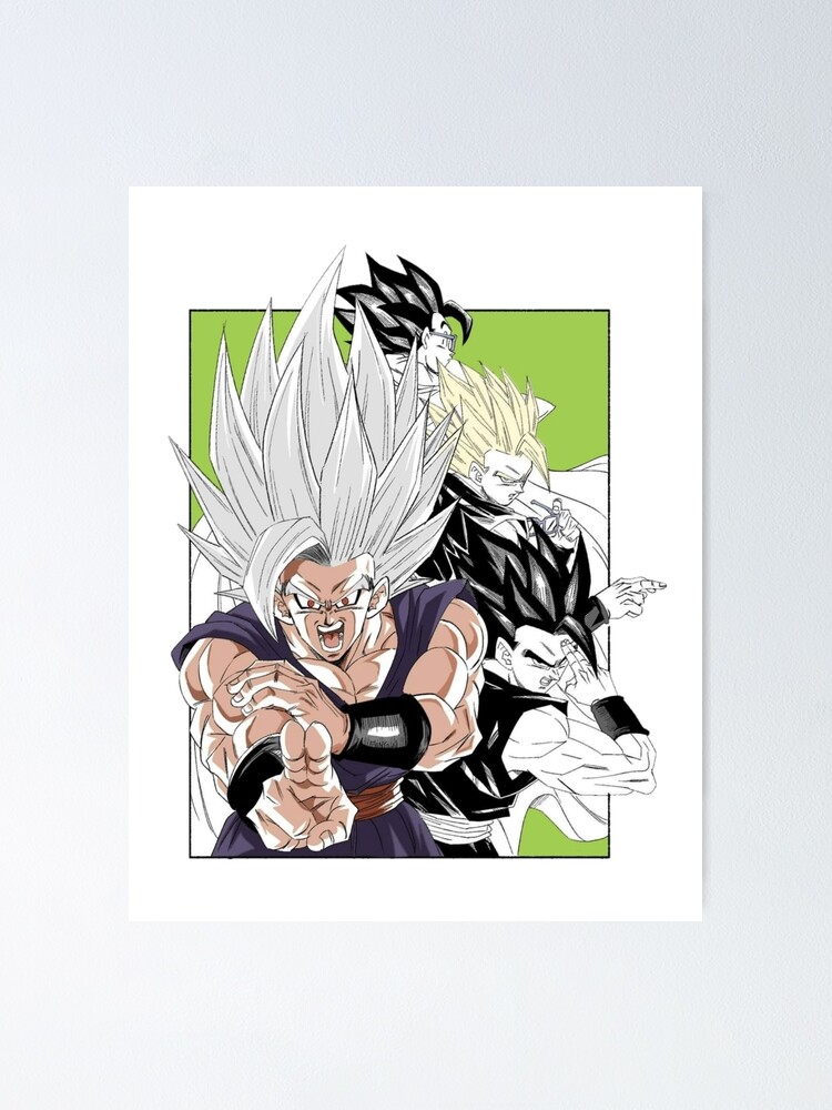 "Adulte gohan all forms" Poster for Sale by ZORO-DESIGN | Redbubble
