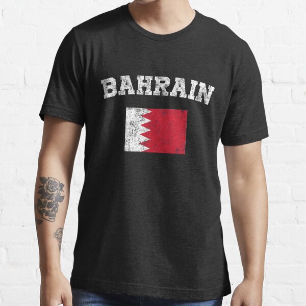 "Bahraini Flag Shirt - Vintage Bahrain T-Shirt" T-shirt by ozziwar ...