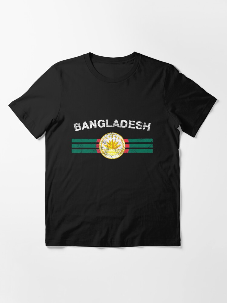 "Bangladeshi Flag Shirt - Bangladeshi Emblem & Bangladesh Flag Shirt" T ...