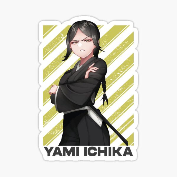 "Yami Ichika black clover" Sticker for Sale by aniscribbleart | Redbubble