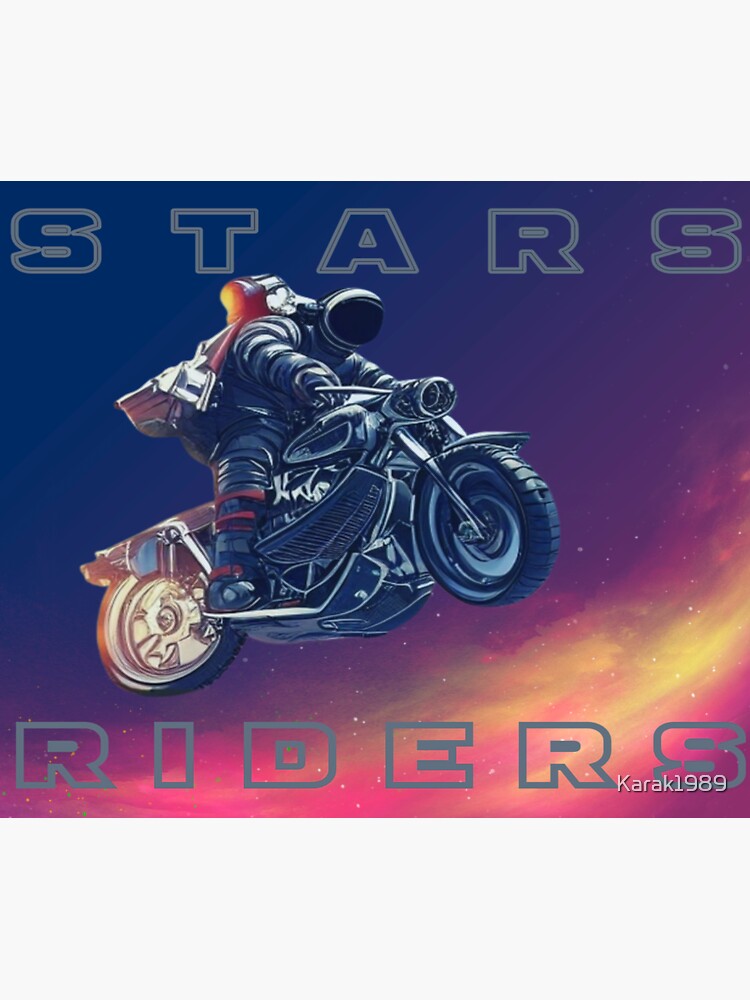 "stars riders " Sticker for Sale by Karak1989 | Redbubble