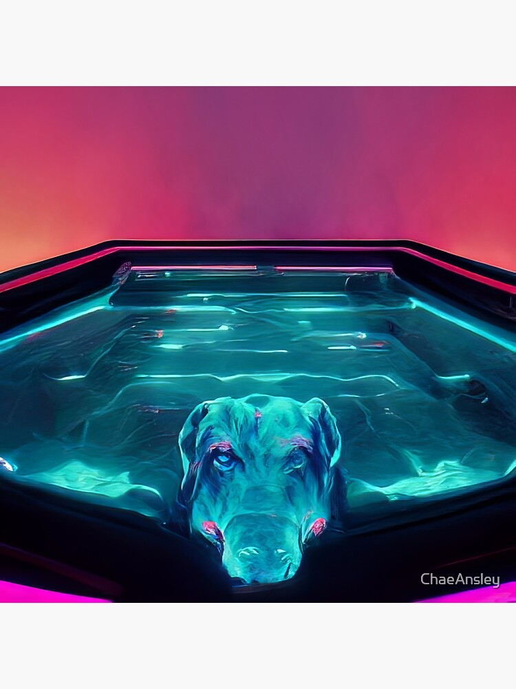 "Synthwave Pool Dane " Poster for Sale by ChaeAnsley | Redbubble