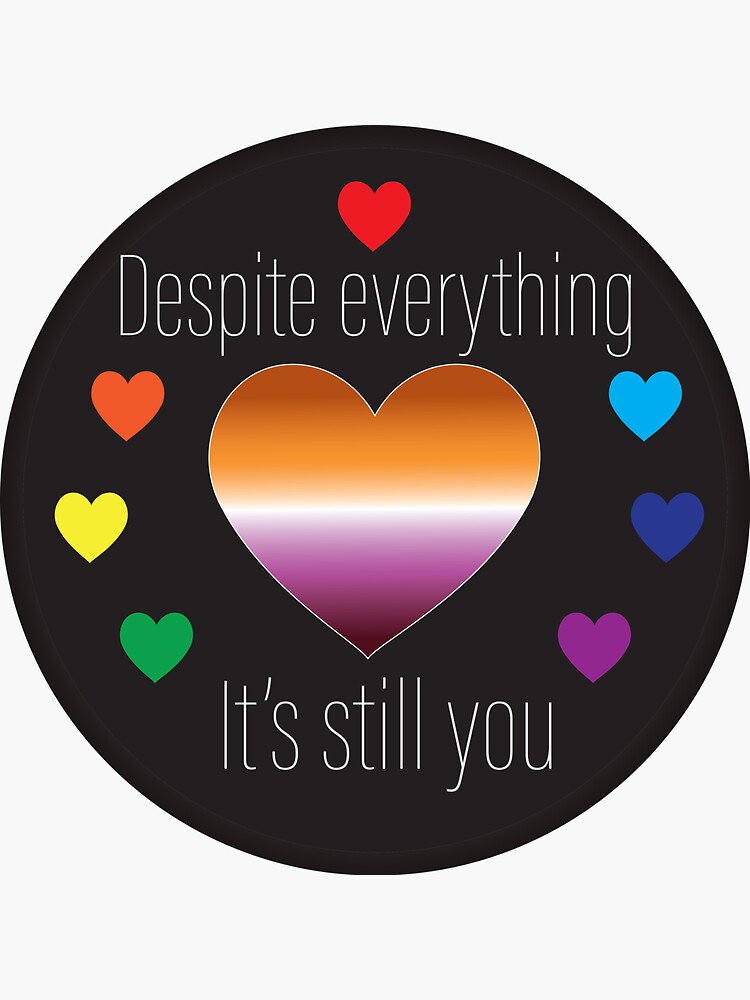 "Undertale- Lesbian Flag" Sticker for Sale by FindMe2000 | Redbubble