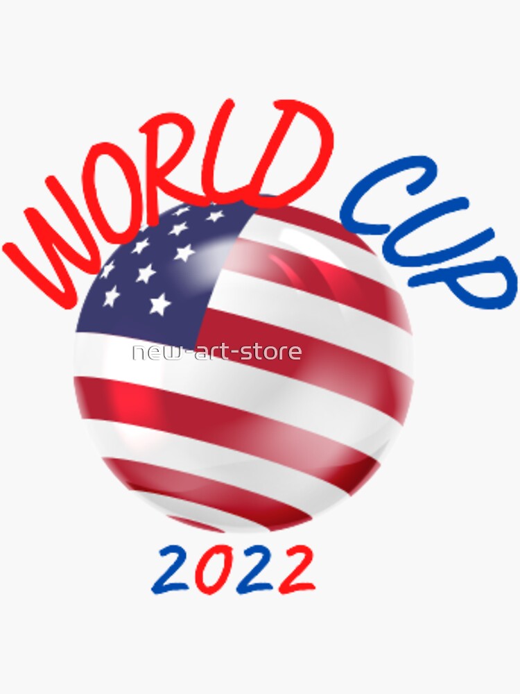"Usa In Qatar 2022 stickers" Sticker for Sale by new-art-store | Redbubble