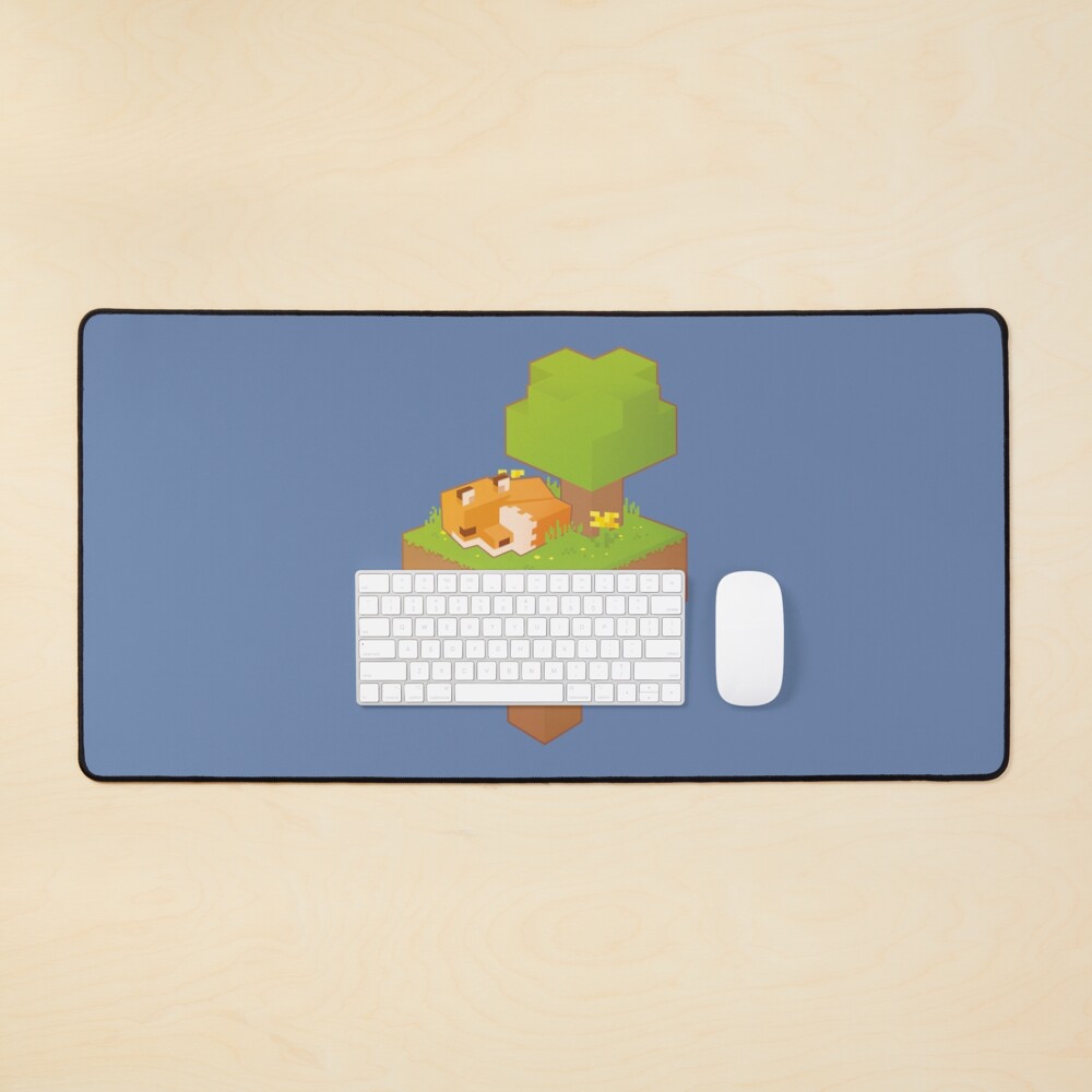 "Minecraft Fox" Sticker for Sale by SagGason | Redbubble