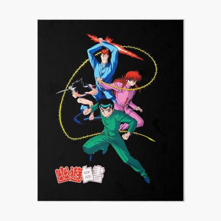 "Yu Yu Hakusho Yusuke & Team Urameshi" Art Board Print for Sale by ...
