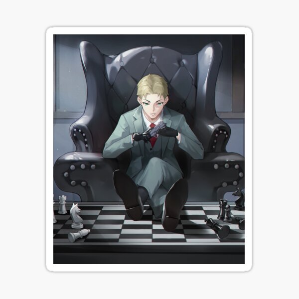 "Loid Forger - Spy x Family" Sticker for Sale by MoEl-Art | Redbubble