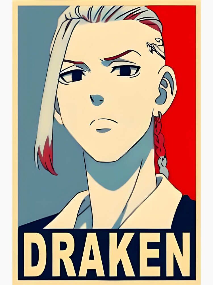 "" Draken Poster"" Sticker for Sale by MartinaWimmer | Redbubble