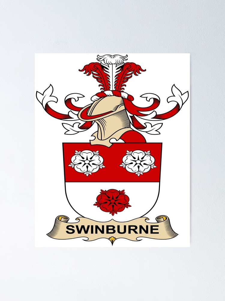"Swinburne" Poster for Sale by HaroldHeraldry | Redbubble