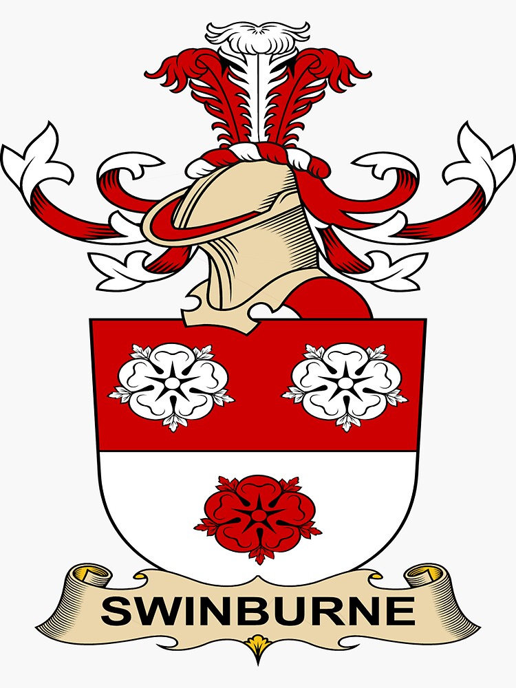 "Swinburne" Sticker by HaroldHeraldry | Redbubble