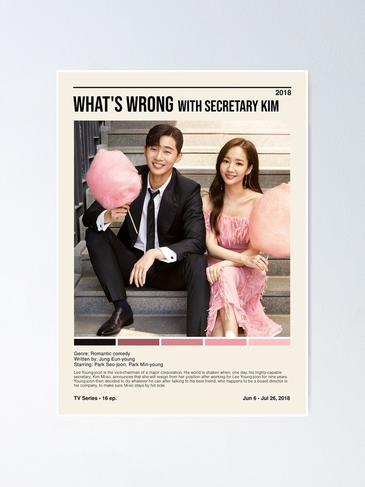 "What's Wrong with Secretary Kim / 2018 (kdrama)" Poster for Sale by LadyPPink | Redbubble