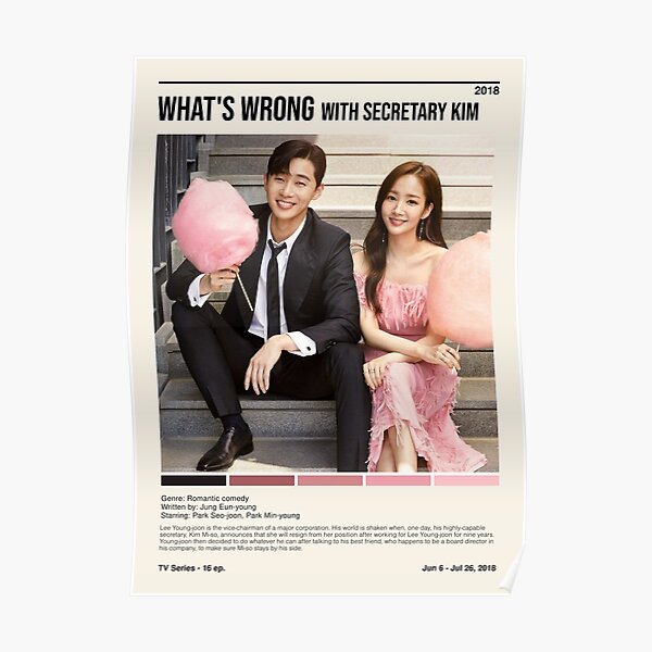 "What's Wrong with Secretary Kim / 2018 (kdrama)" Poster for Sale by ...