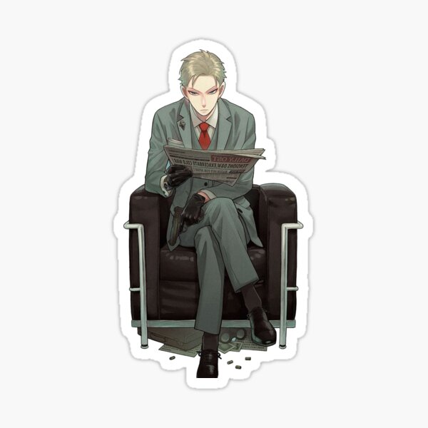 " Loid Forger - Spy x Family" Sticker for Sale by MoEl-Art | Redbubble