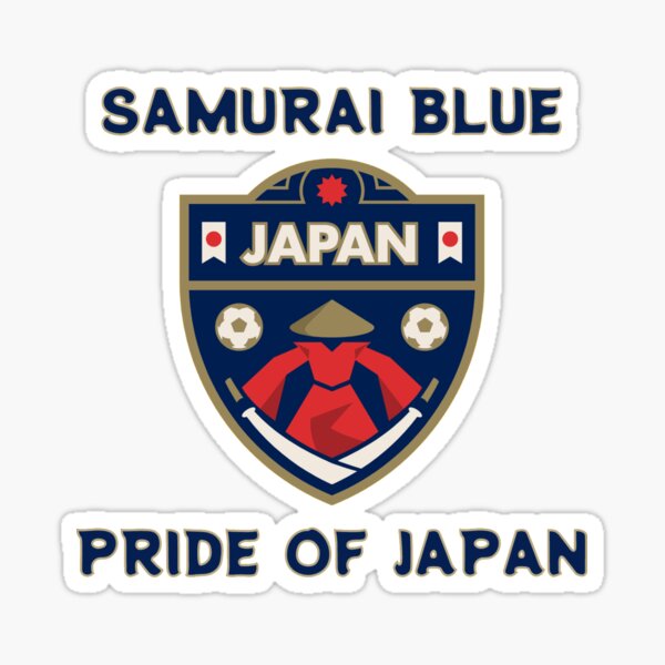 "SAMURAI BLUE PRIDE OF JAPAN" Sticker for Sale by ShopyPride | Redbubble